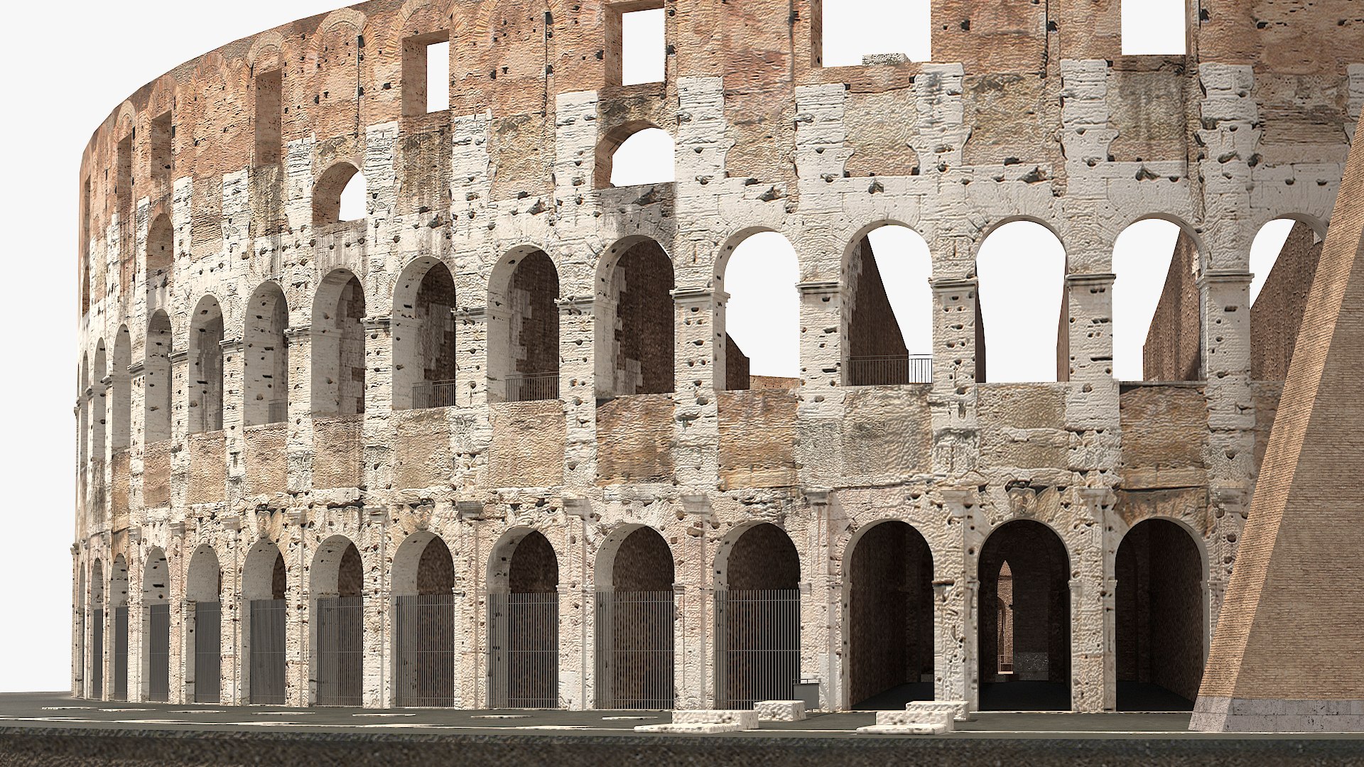 Roman Colosseum Arena 3D Model - TurboSquid 2385070