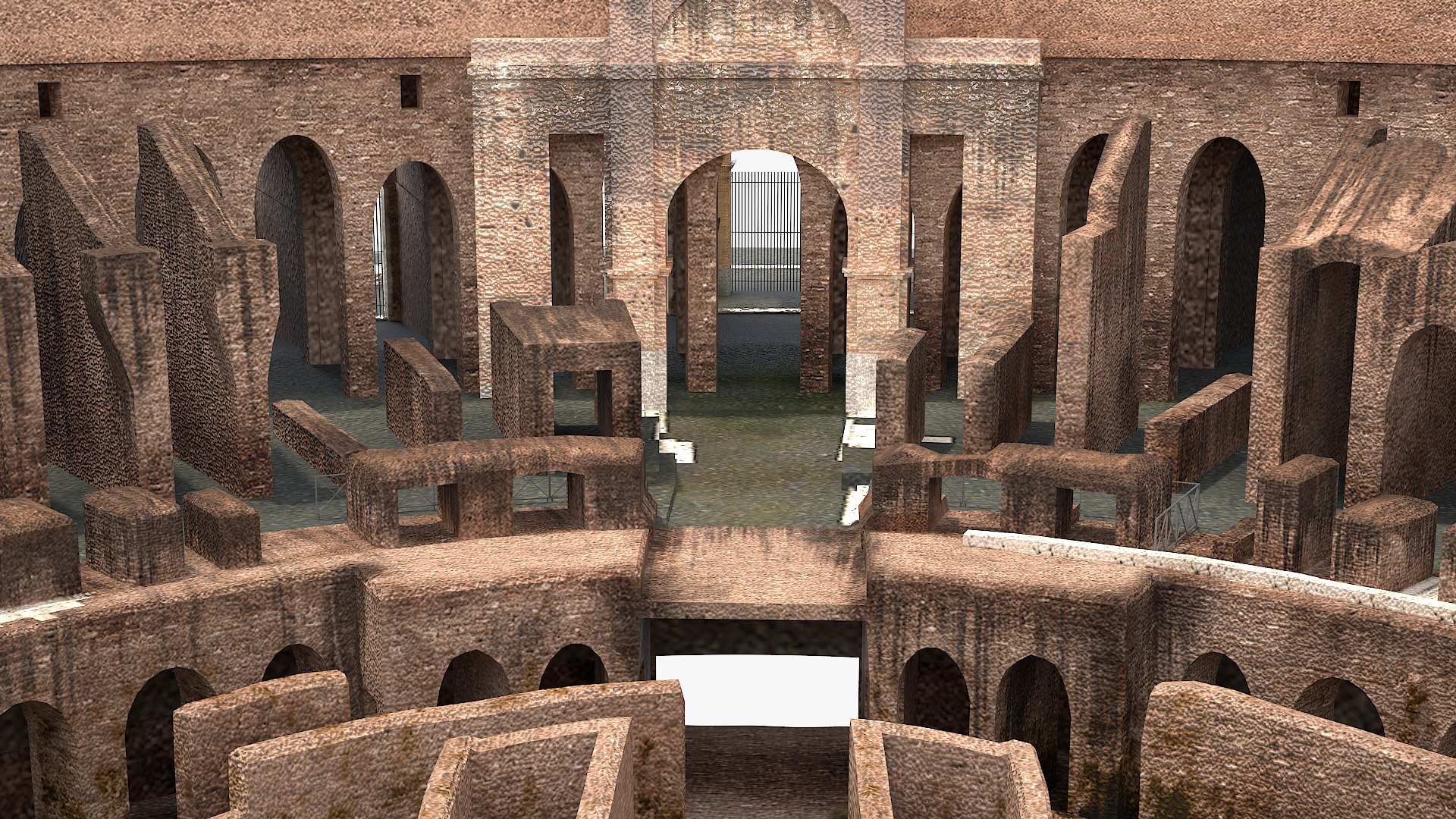 Roman Colosseum Arena 3D Model - TurboSquid 2385070