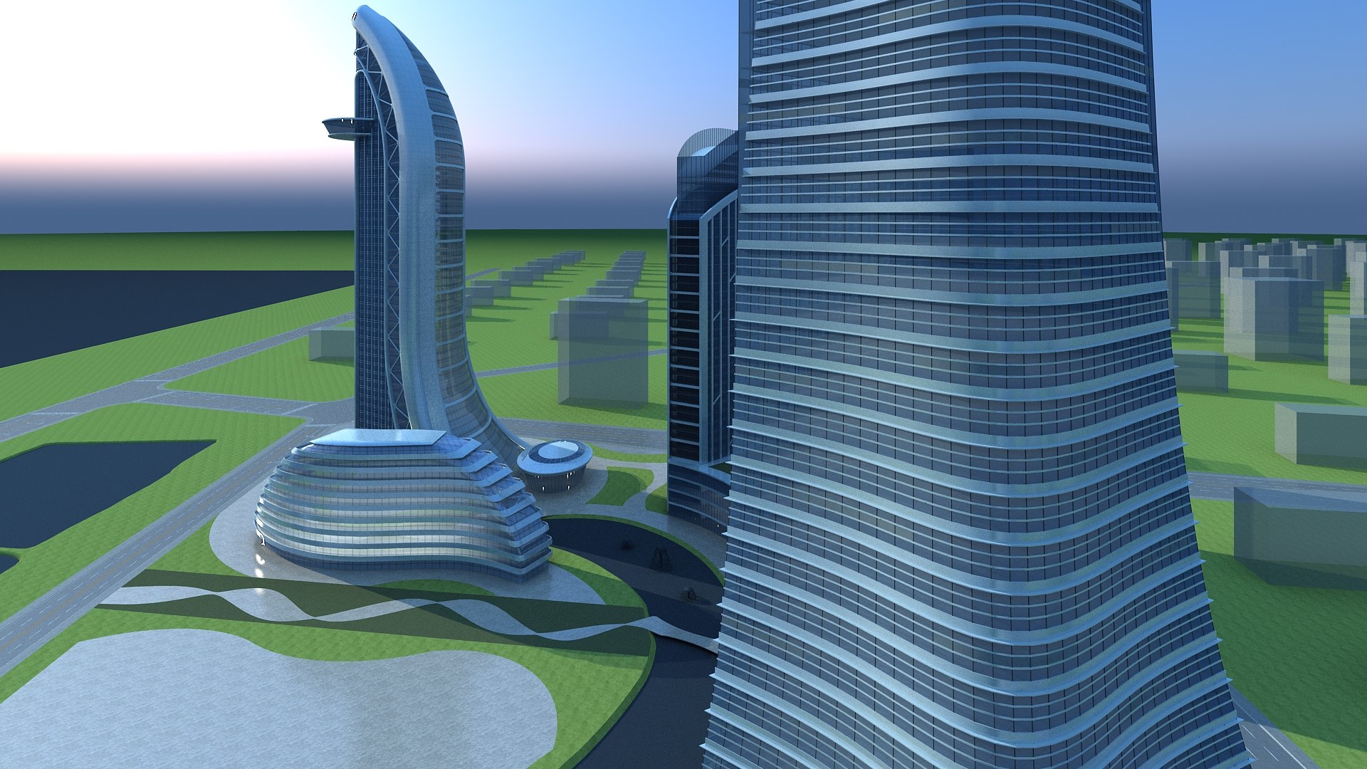 Modern Building 42 Model - TurboSquid 1807922