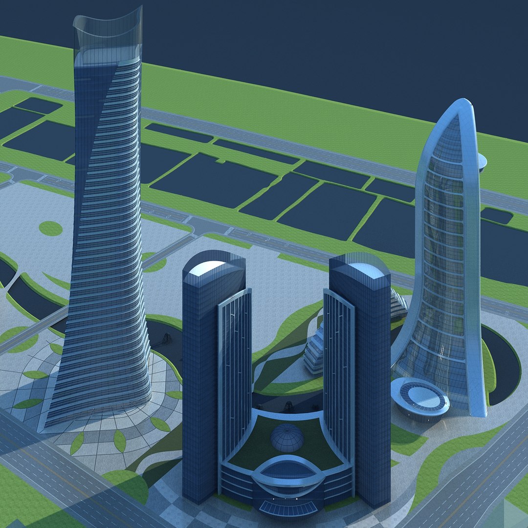 Modern Building 42 Model - TurboSquid 1807922