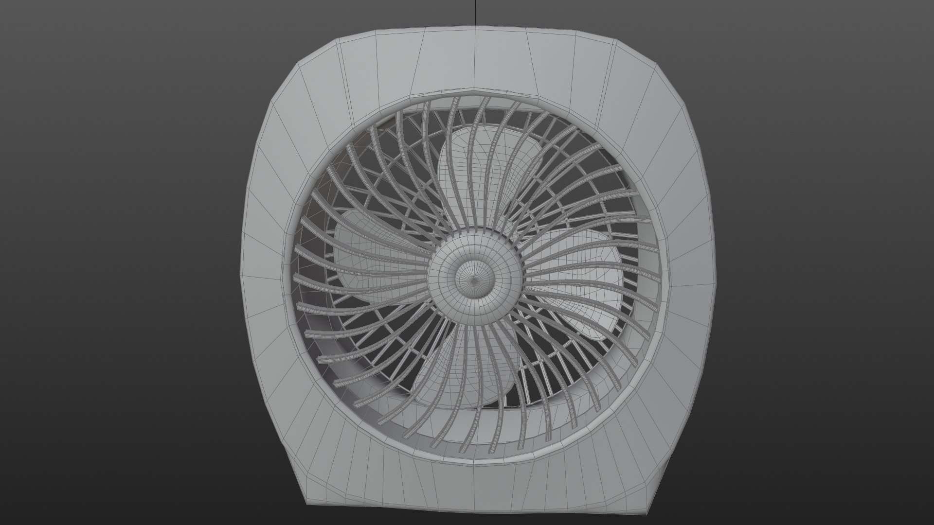 3D Table Fan Model - TurboSquid 1918850