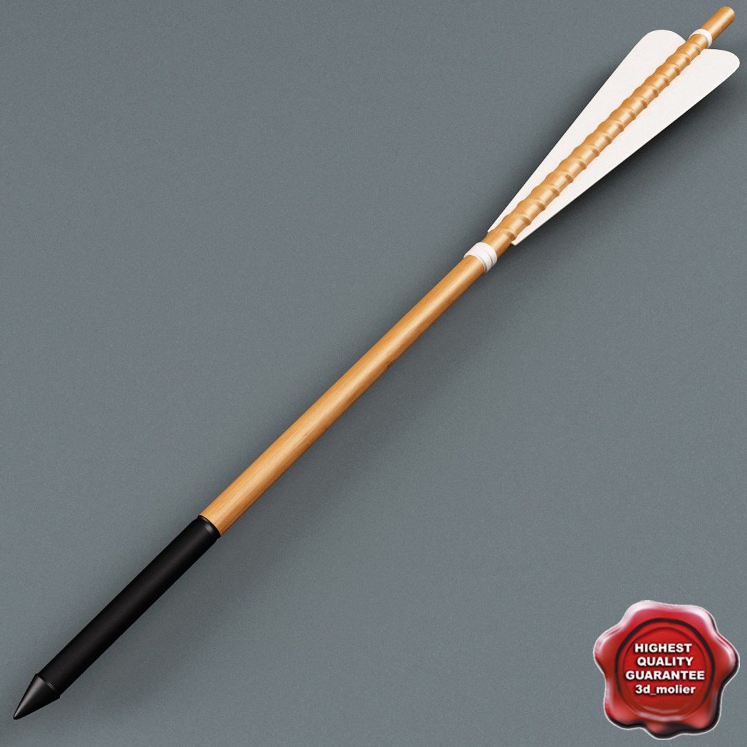 3ds Max Medieval Arrow