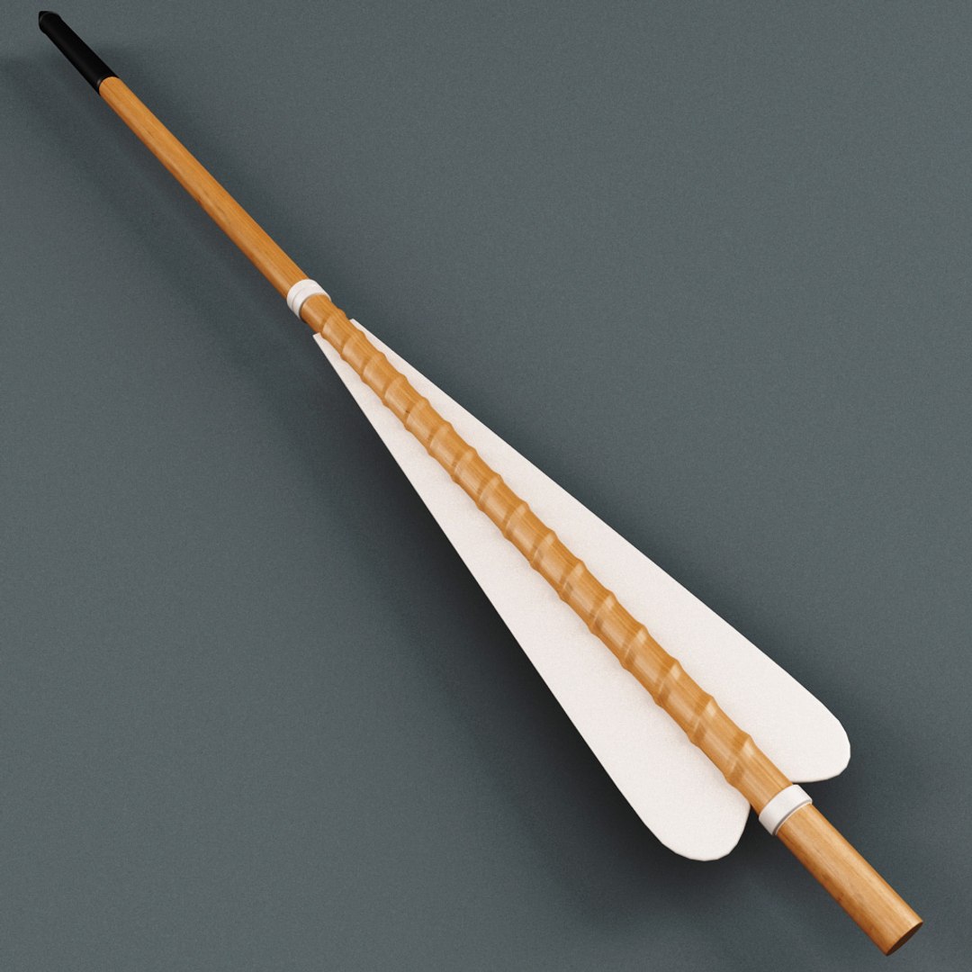 3ds Max Medieval Arrow