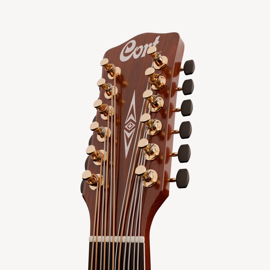 3D Twelve Strings And Classical Guitar PBR Model - TurboSquid 2426168