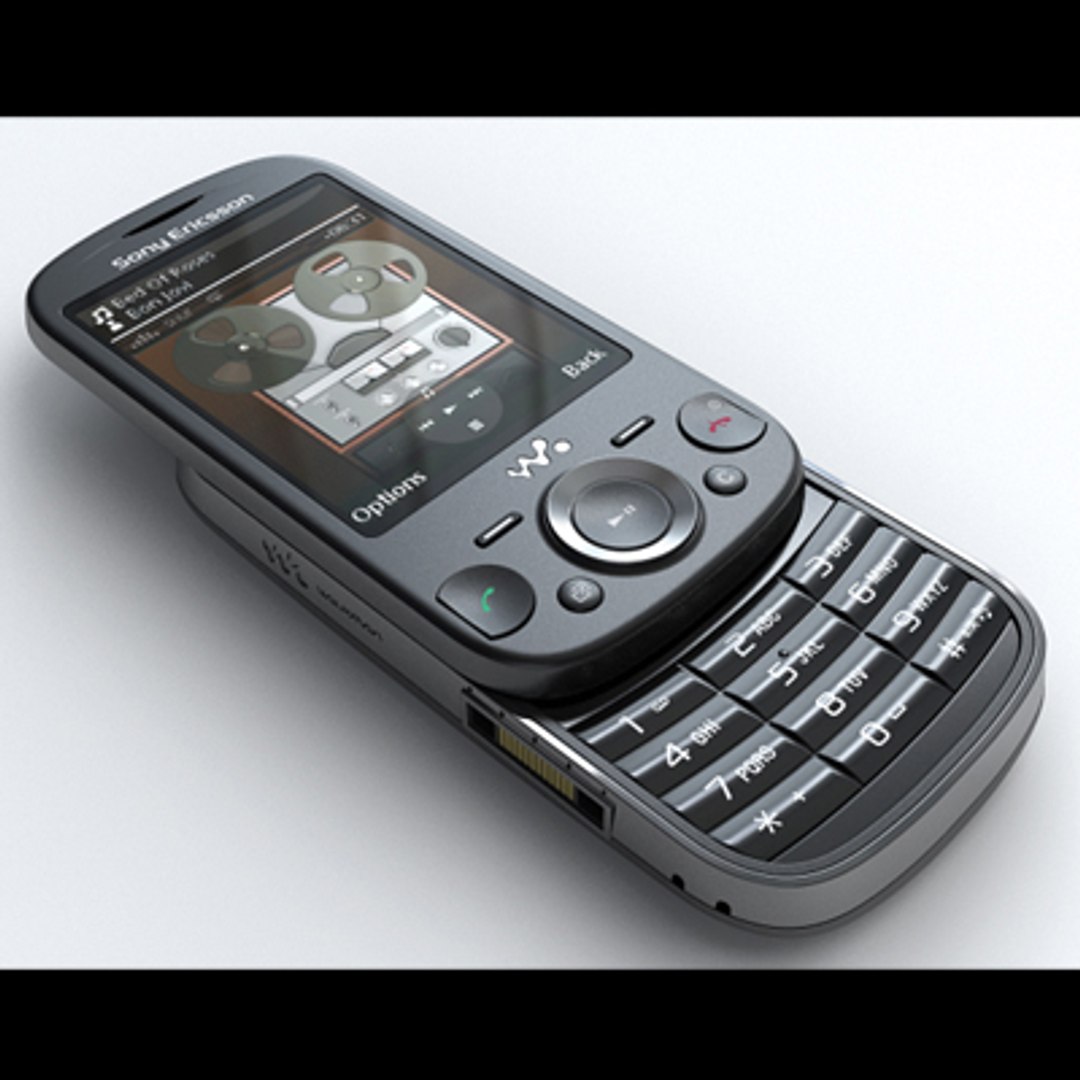sony ericsson zylo 3d model