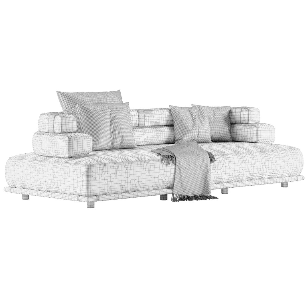 Exteta Panarea Sofa 3D Model - TurboSquid 1956852