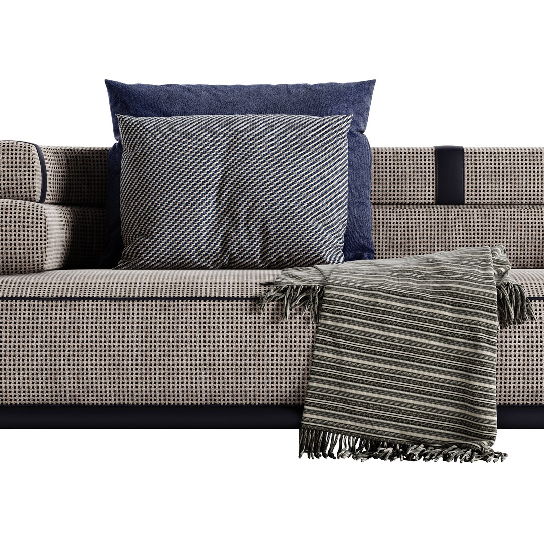 Exteta Panarea Sofa 3D Model - TurboSquid 1956852