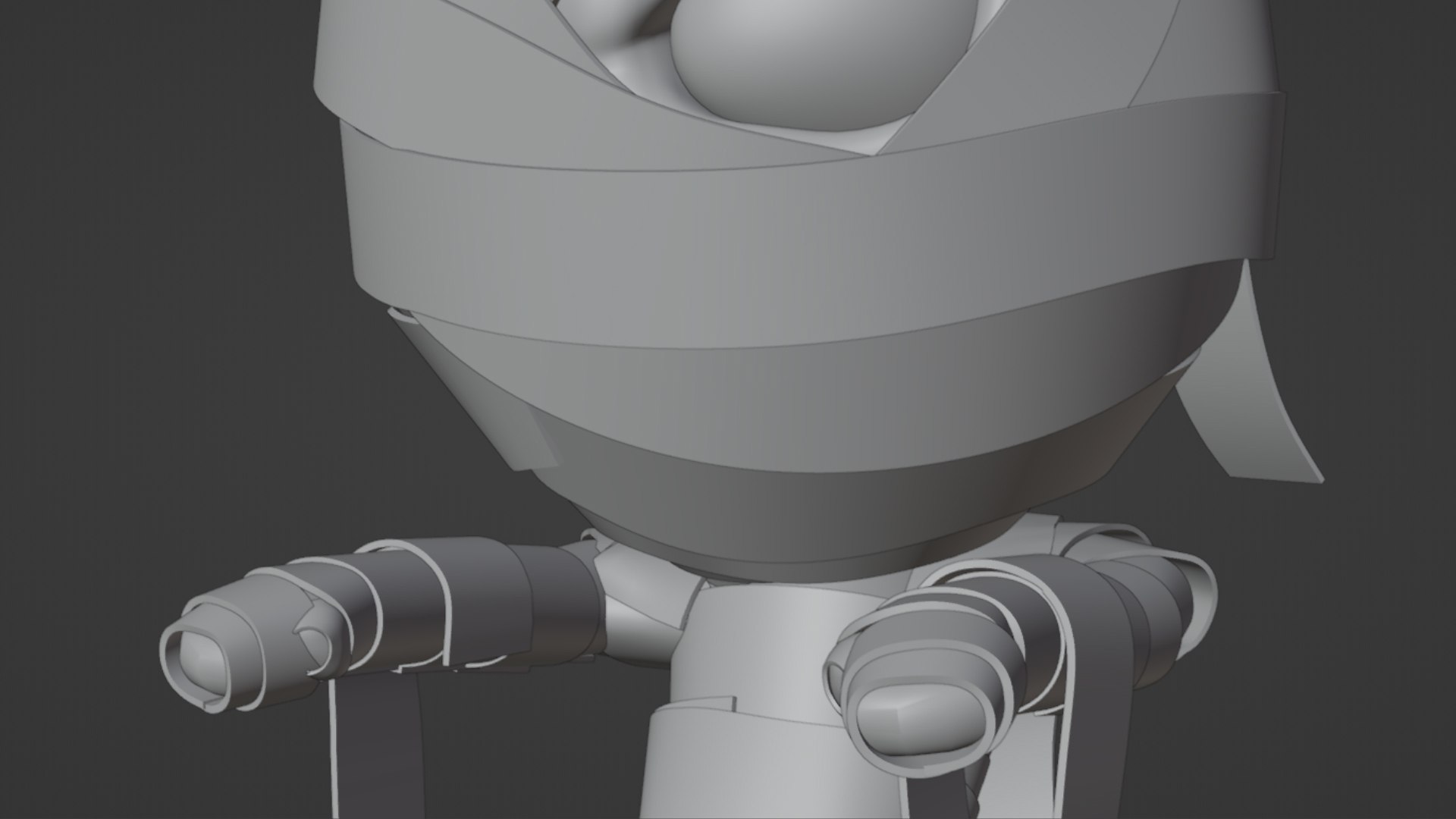 3D model Mummy Chibi - TurboSquid 2135671