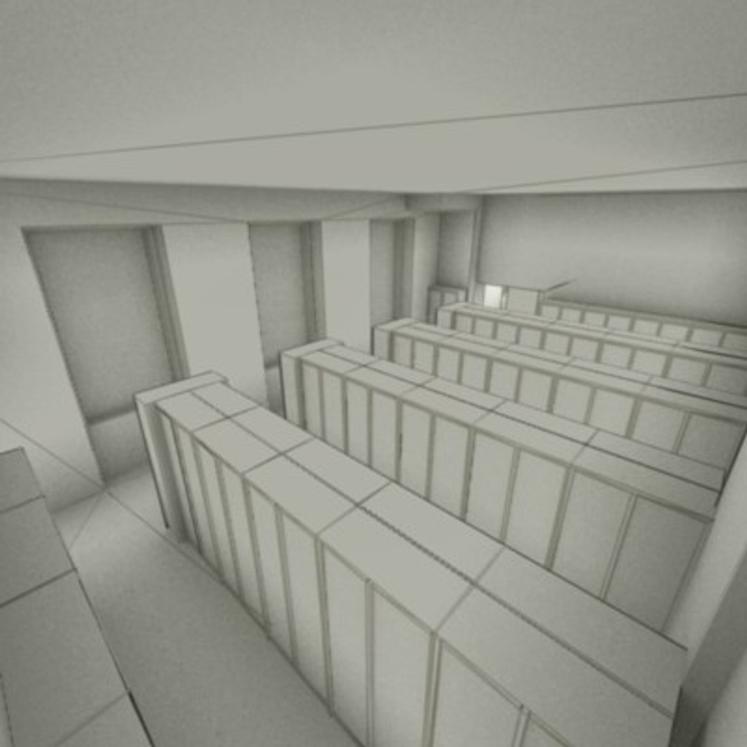 3d interior school model