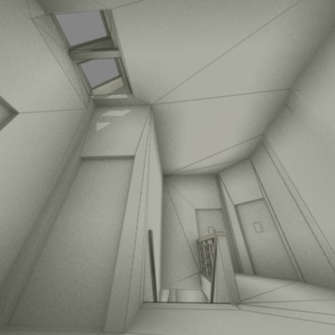 3d interior school model