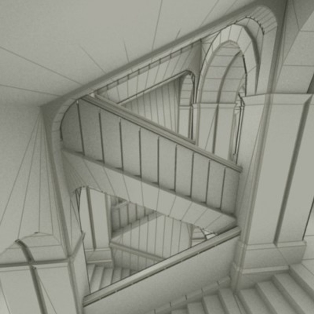 3d interior school model