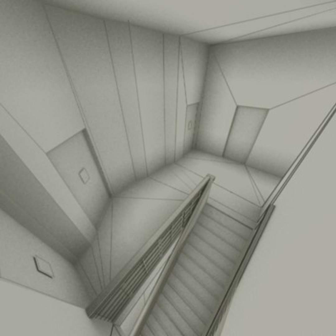 3d interior school model