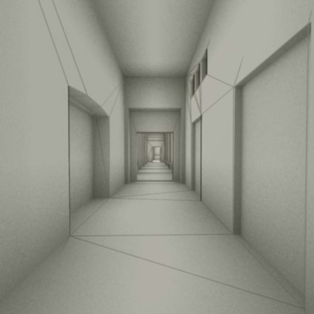 3d interior school model