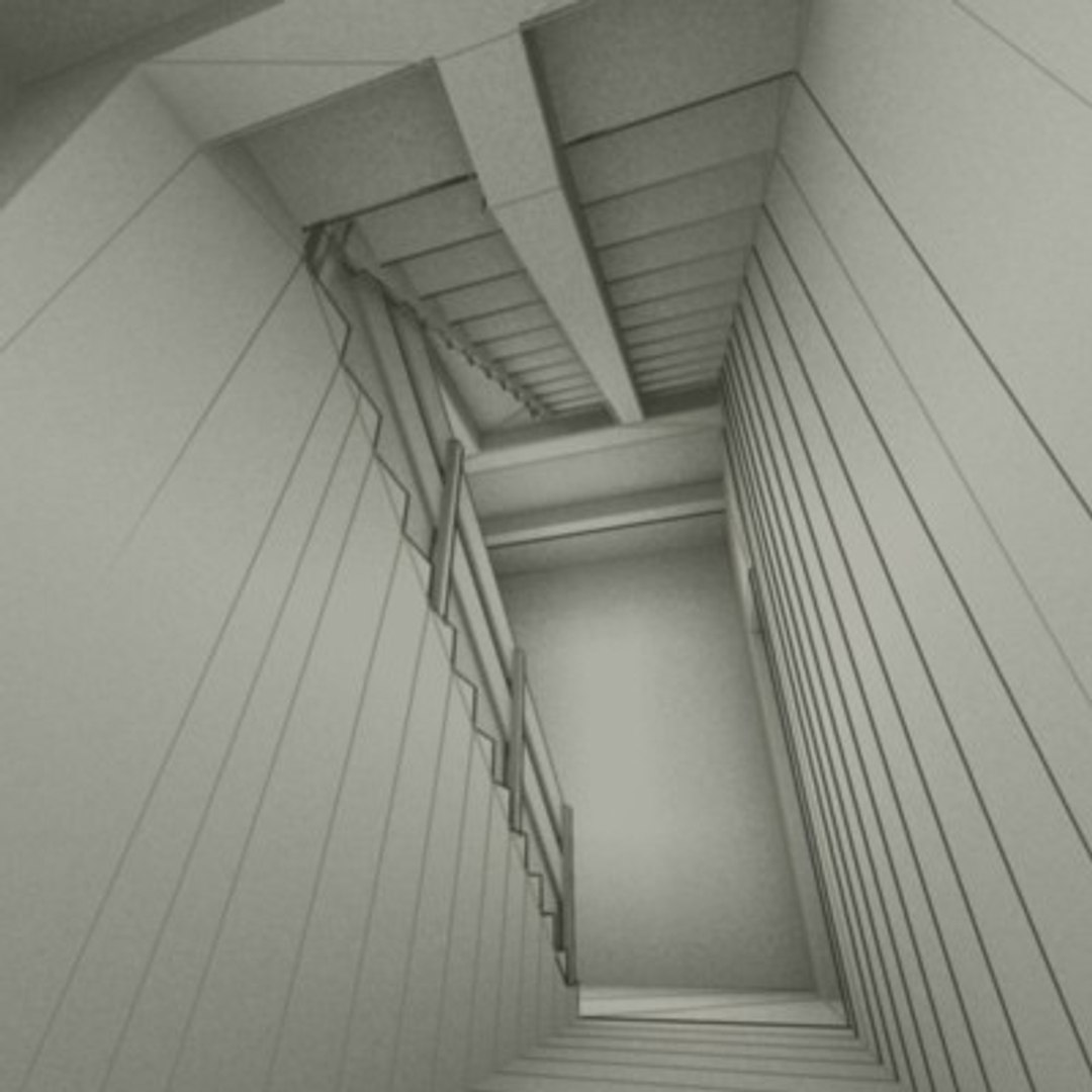 3d interior school model