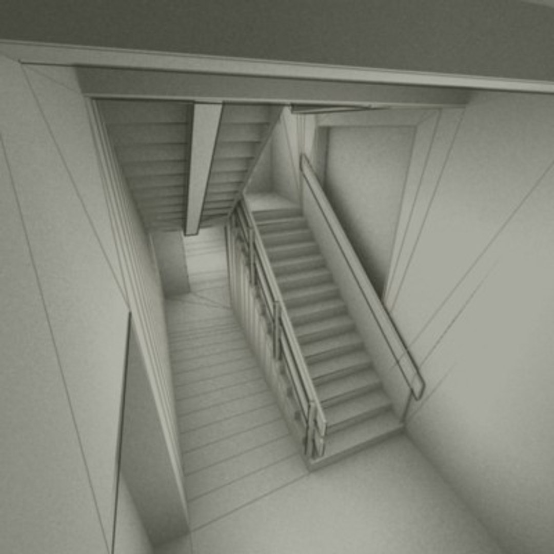 3d interior school model