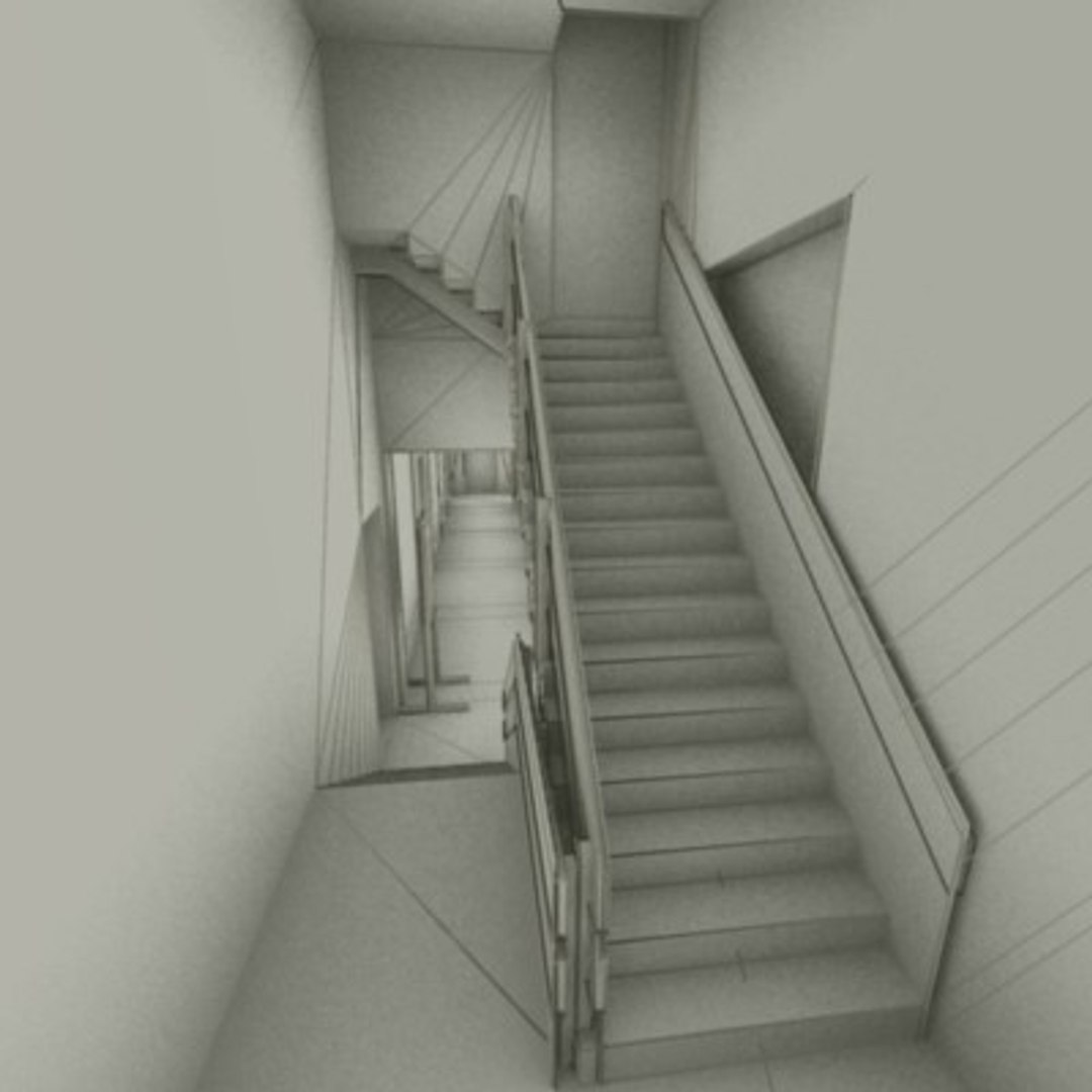 3d interior school model