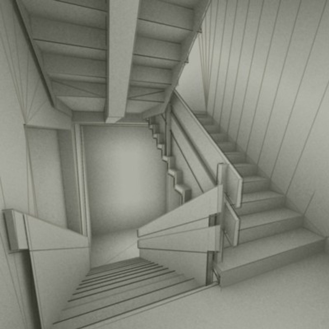 3d interior school model