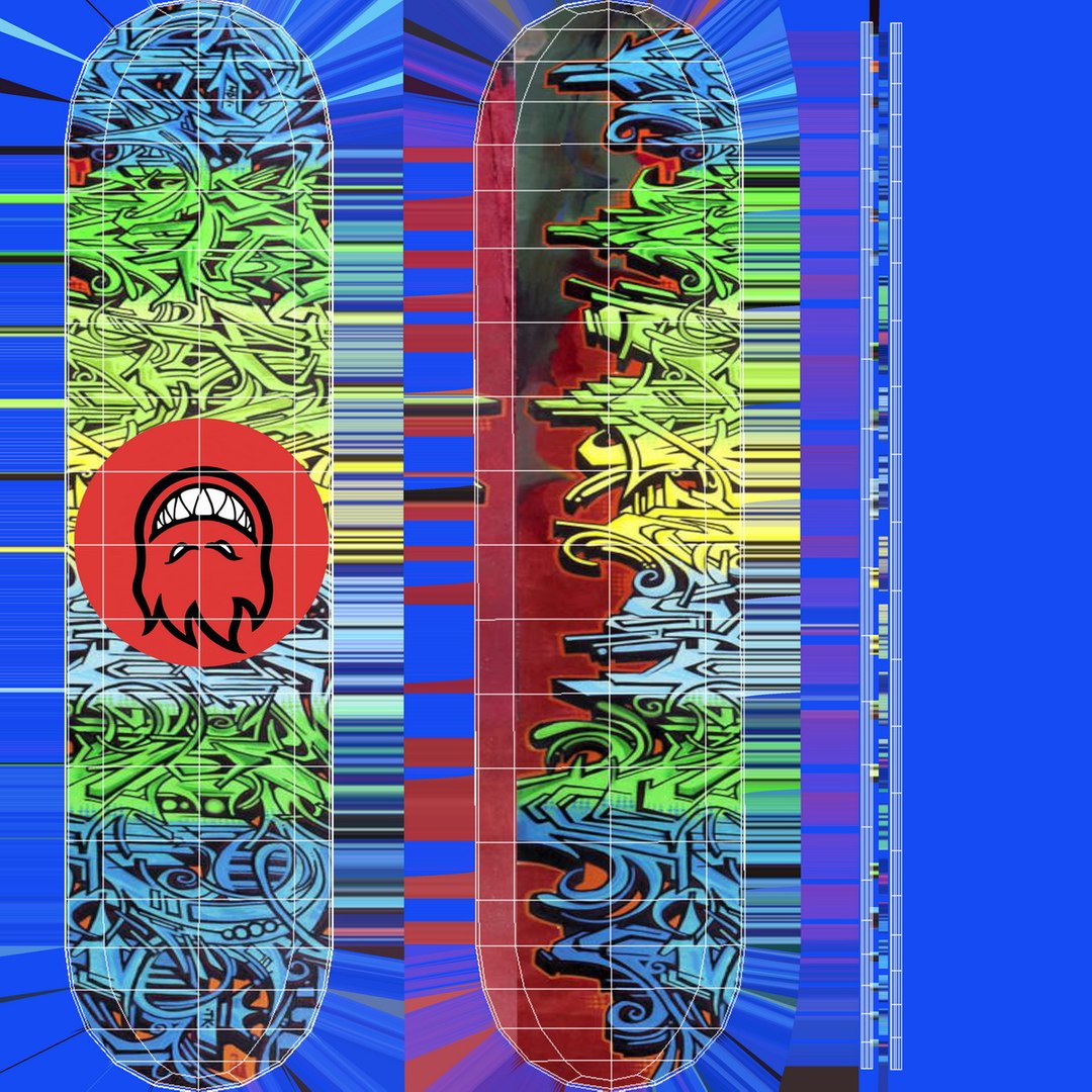 Classic Skateboard Spitfire Logo 3D model - TurboSquid 1956194