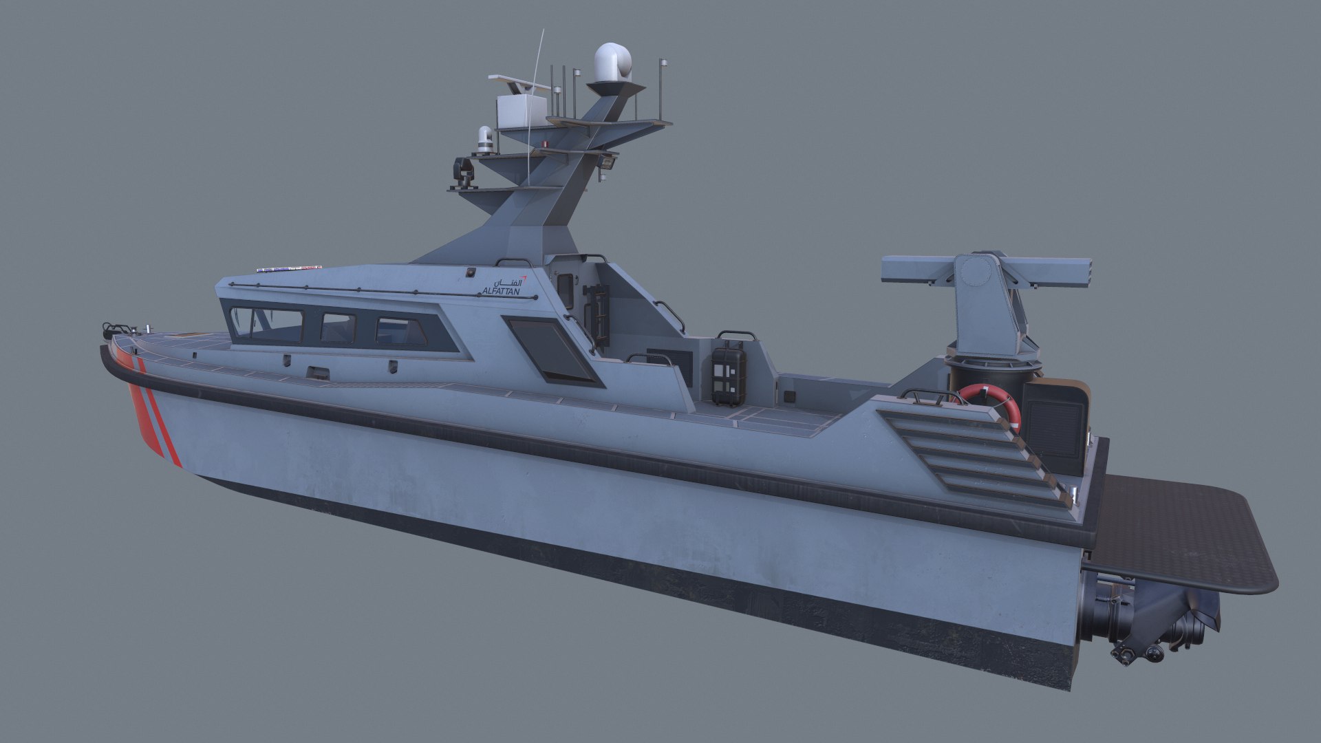 Inshore Patrol Vessel UAE 3D - TurboSquid 2246999