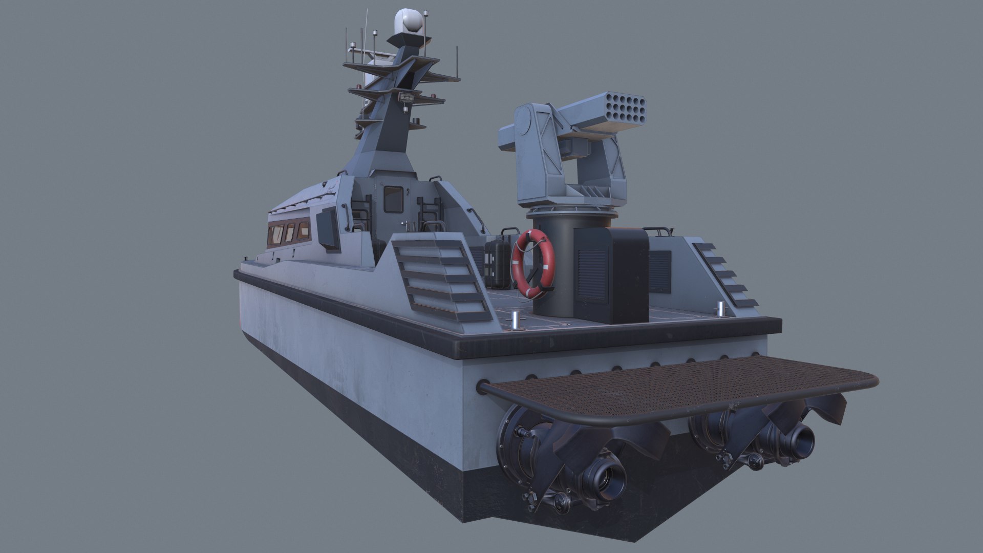 Inshore Patrol Vessel UAE 3D - TurboSquid 2246999