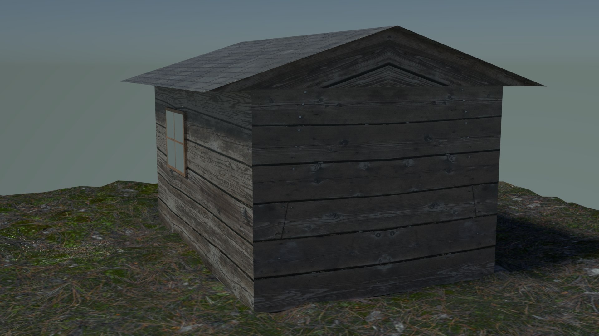 3D Old Wooden Shack - TurboSquid 1241518