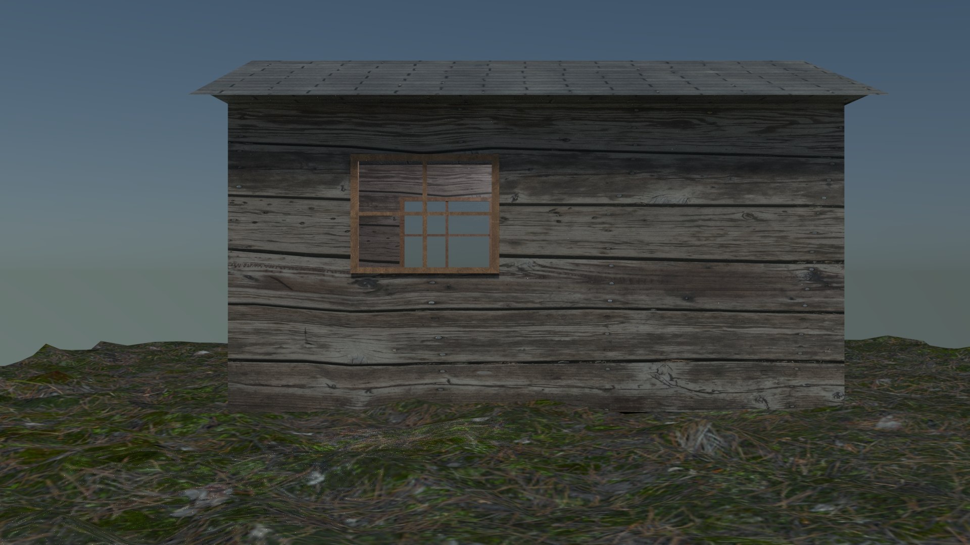 3D Old Wooden Shack - TurboSquid 1241518