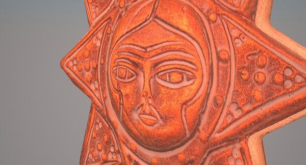 3d model star decorate