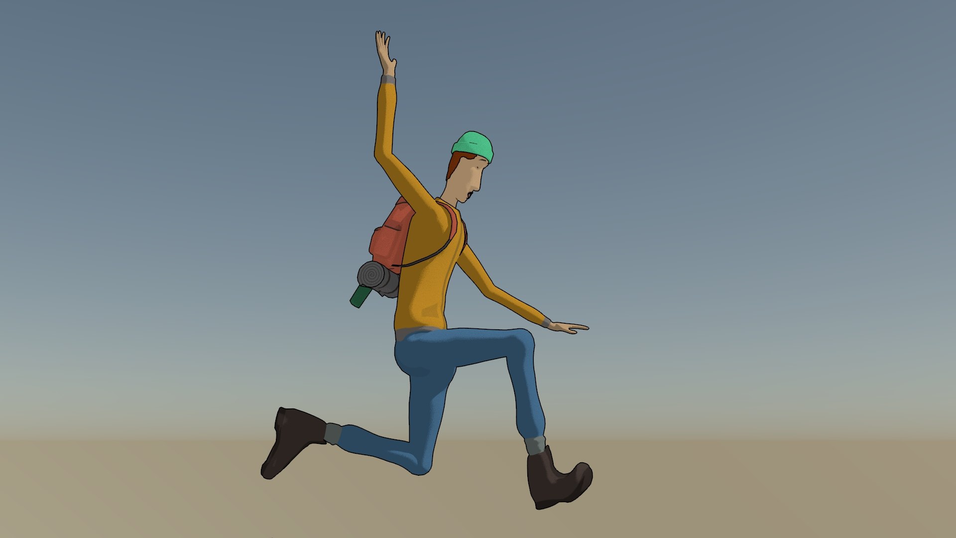Free Hiker Character 3D Model - TurboSquid 1693404