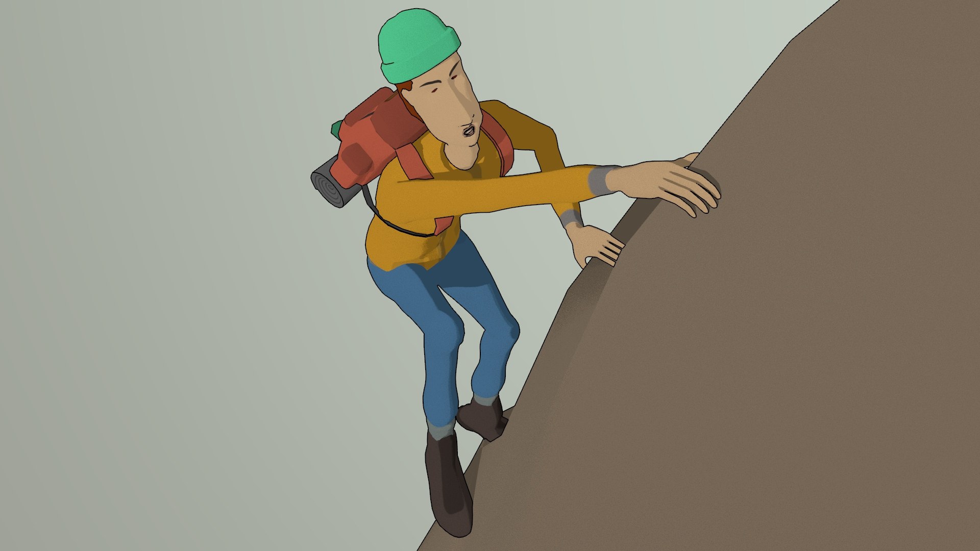 Free Hiker Character 3D Model - TurboSquid 1693404