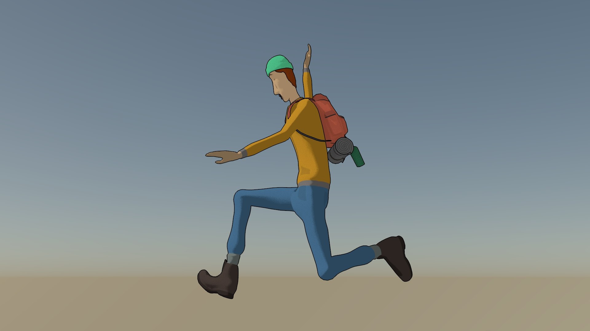 Free Hiker Character 3D Model - TurboSquid 1693404