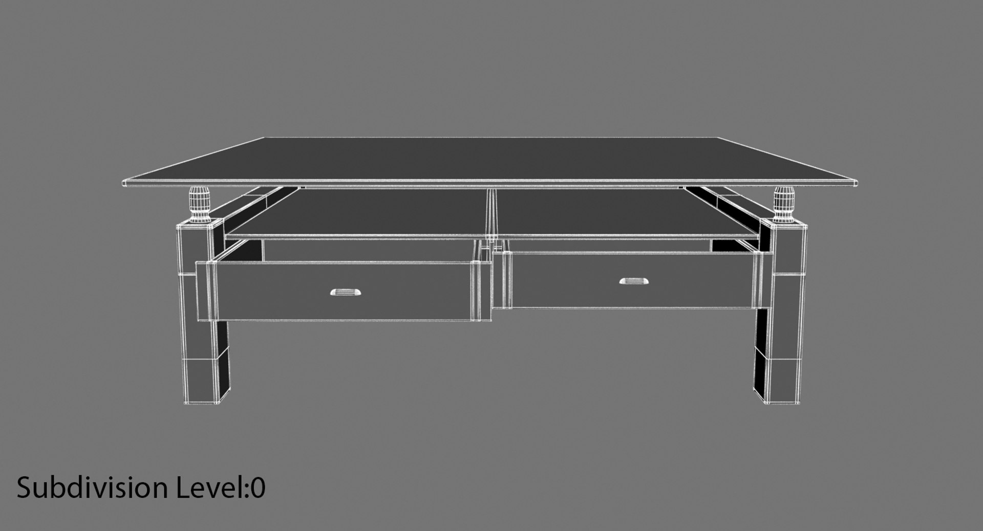 Coffee Table Model - TurboSquid 1224951