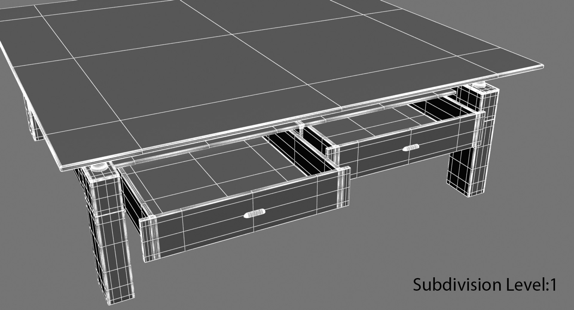 Coffee Table Model - TurboSquid 1224951