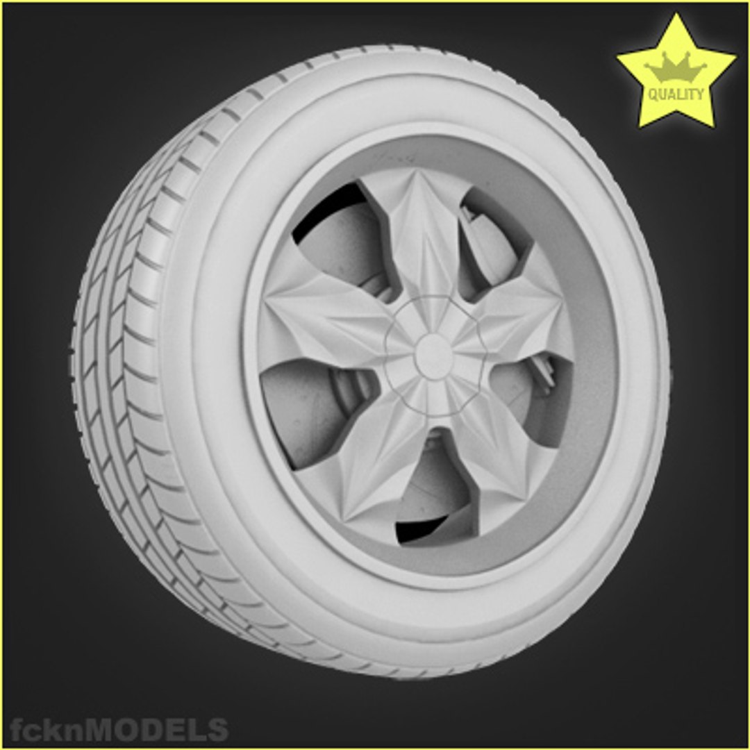 Car Wheel 3d Max