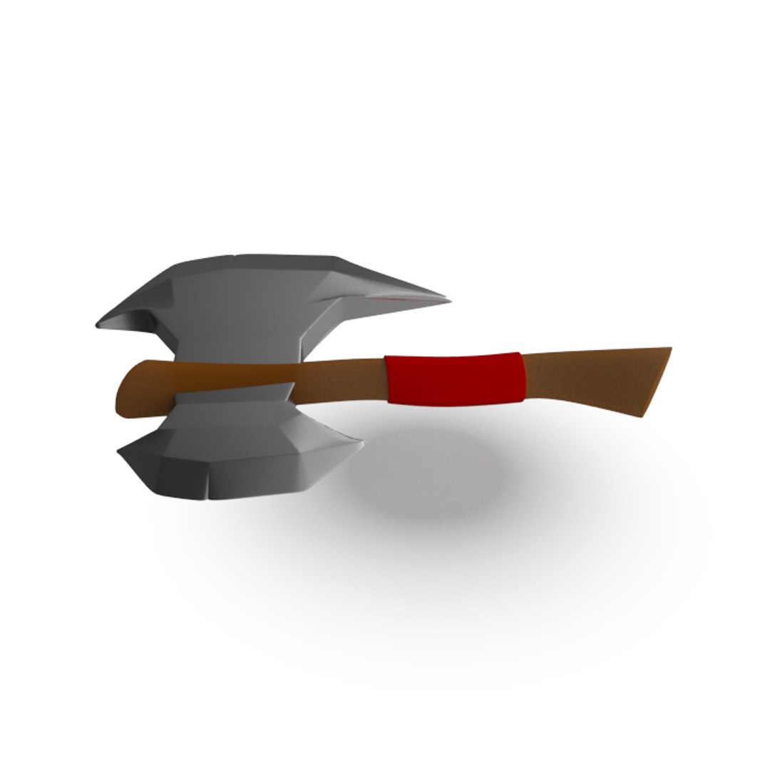 Cartoon Axe 3D - TurboSquid 1519194