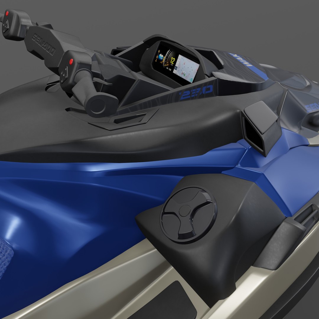 3D Sea-Doo Wake Pro 230 2025 BRP 3D Model Model - TurboSquid 2291700