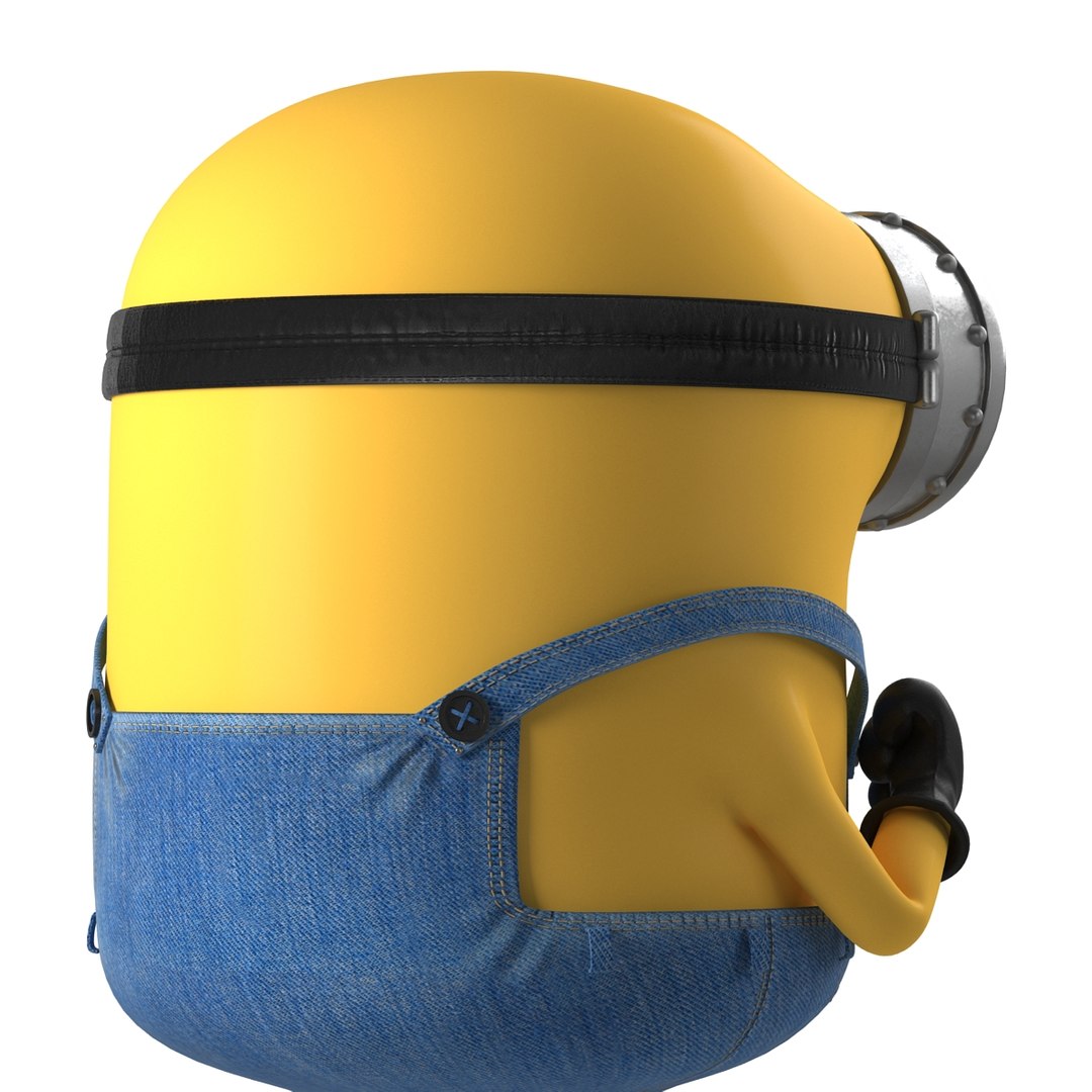 3d 3ds short eyed minion pose