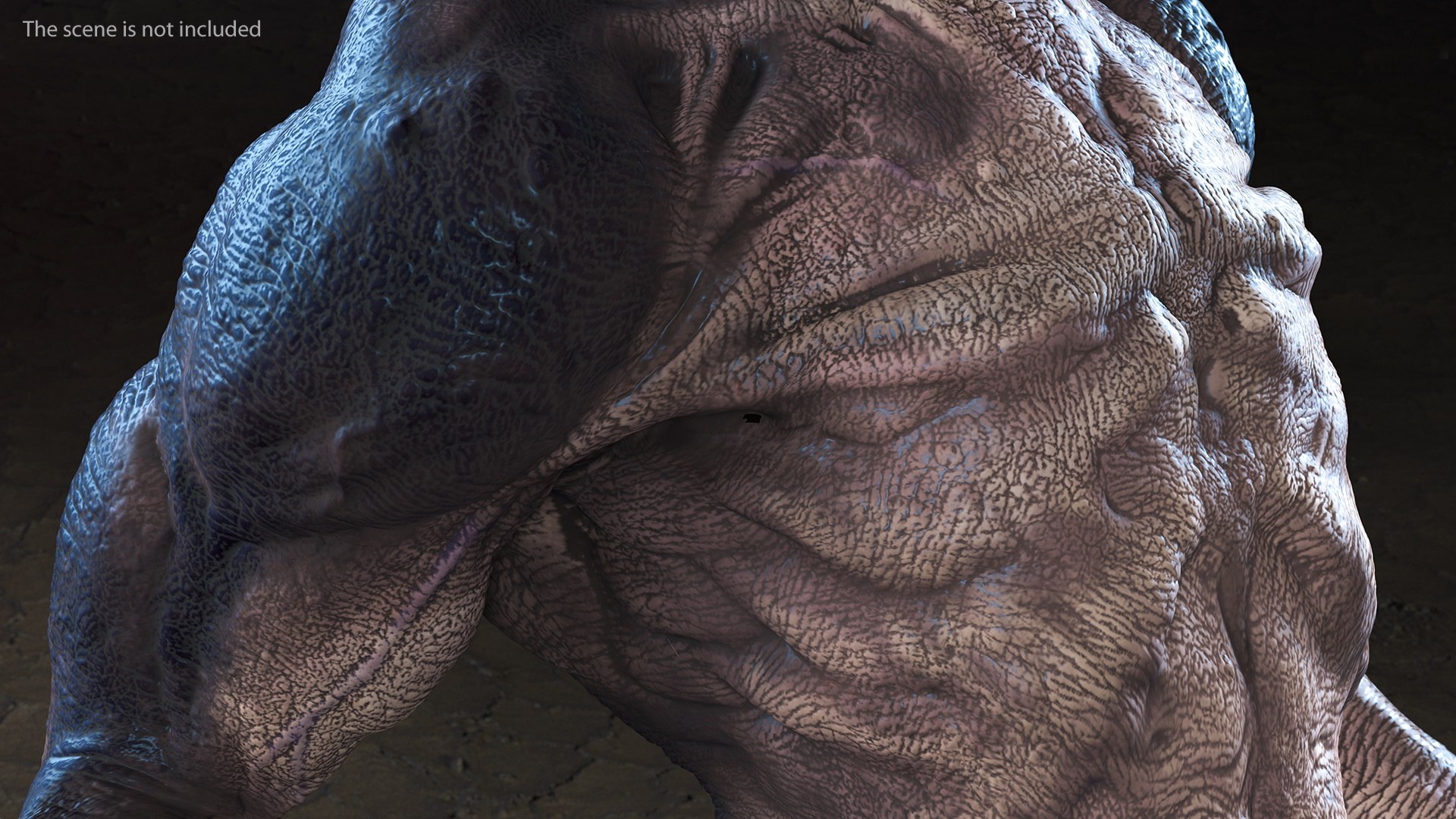 Monster Creature Standing Pose 3D Model - TurboSquid 1700698