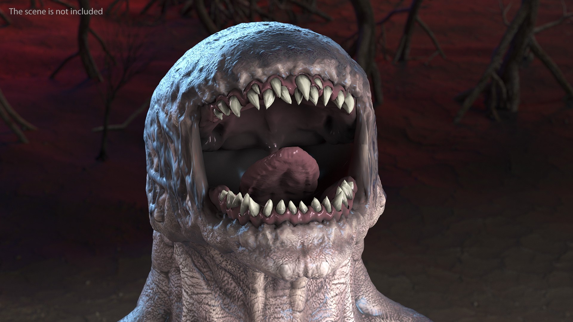 Monster Creature Standing Pose 3D Model - TurboSquid 1700698