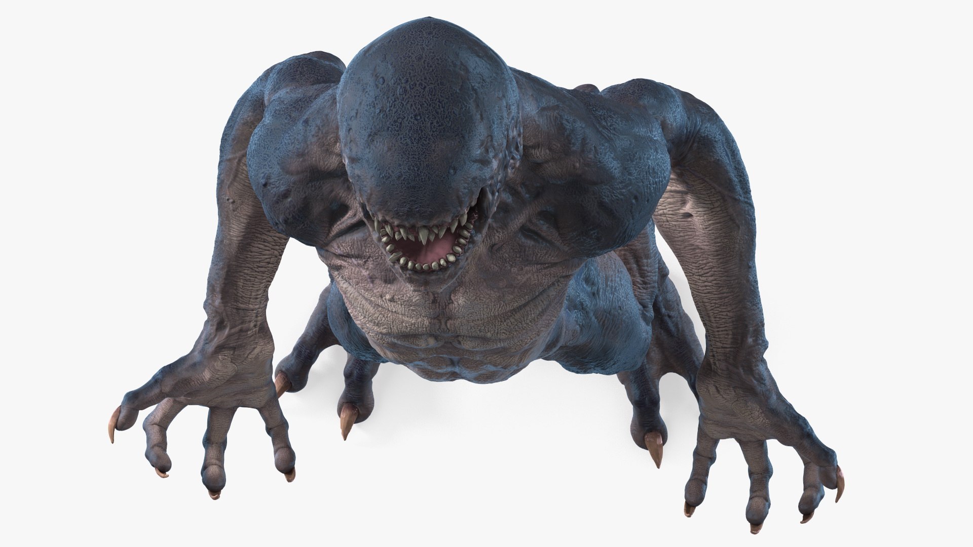 Monster Creature Standing Pose 3D Model - TurboSquid 1700698
