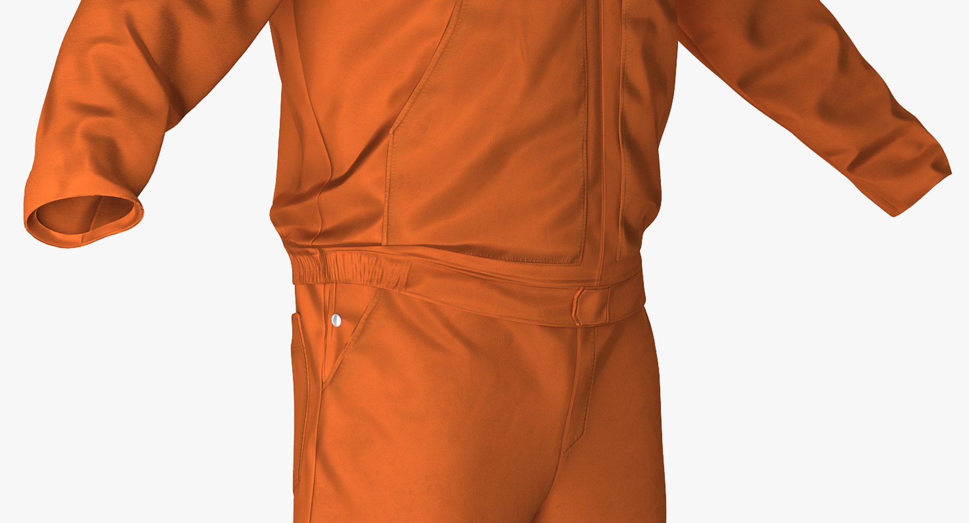 3d Model Builder Long Sleeve Coveralls