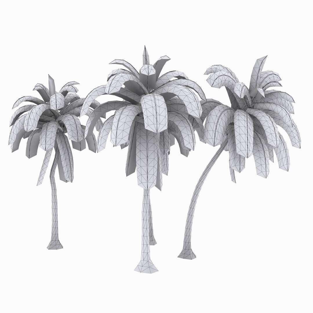 Coconut Tree 3D Model - TurboSquid 1428862
