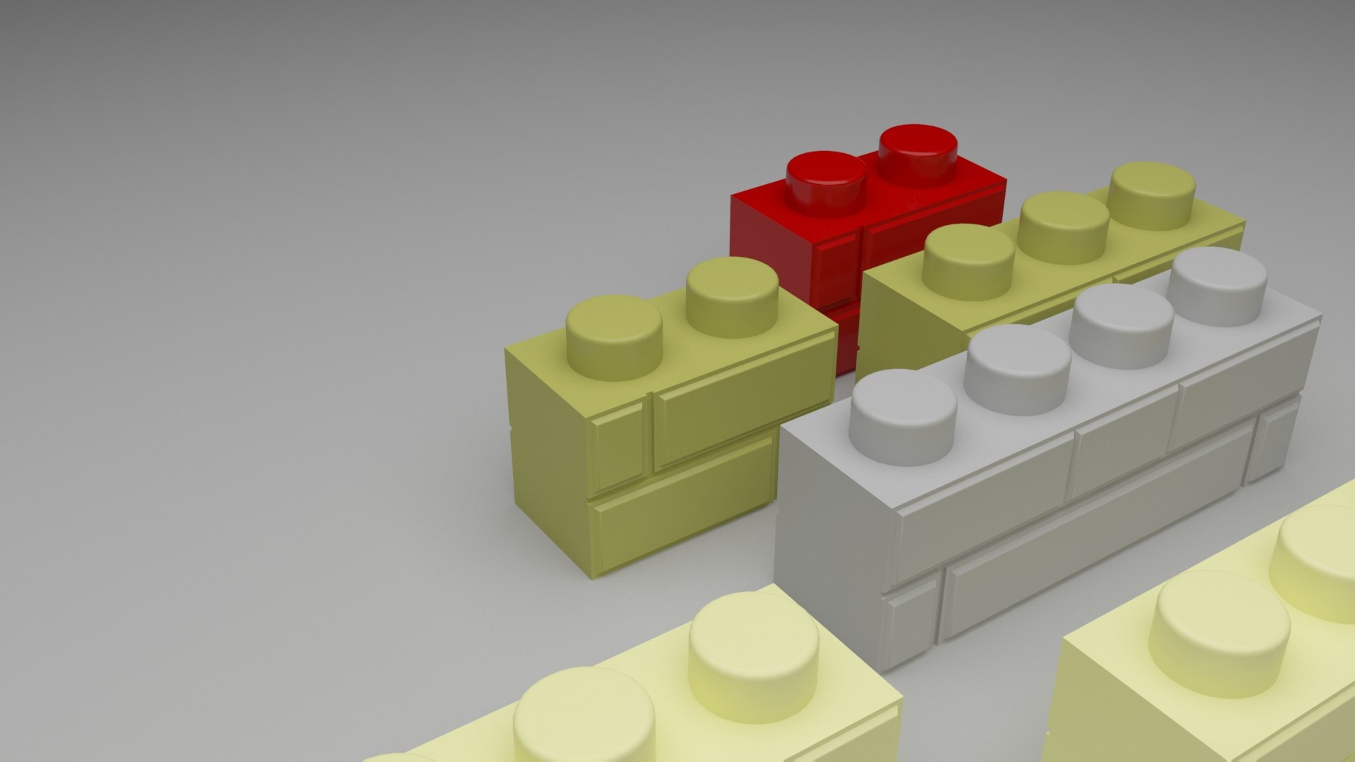 Lego Masonry Profile Bricks 3D Model - TurboSquid 1724093