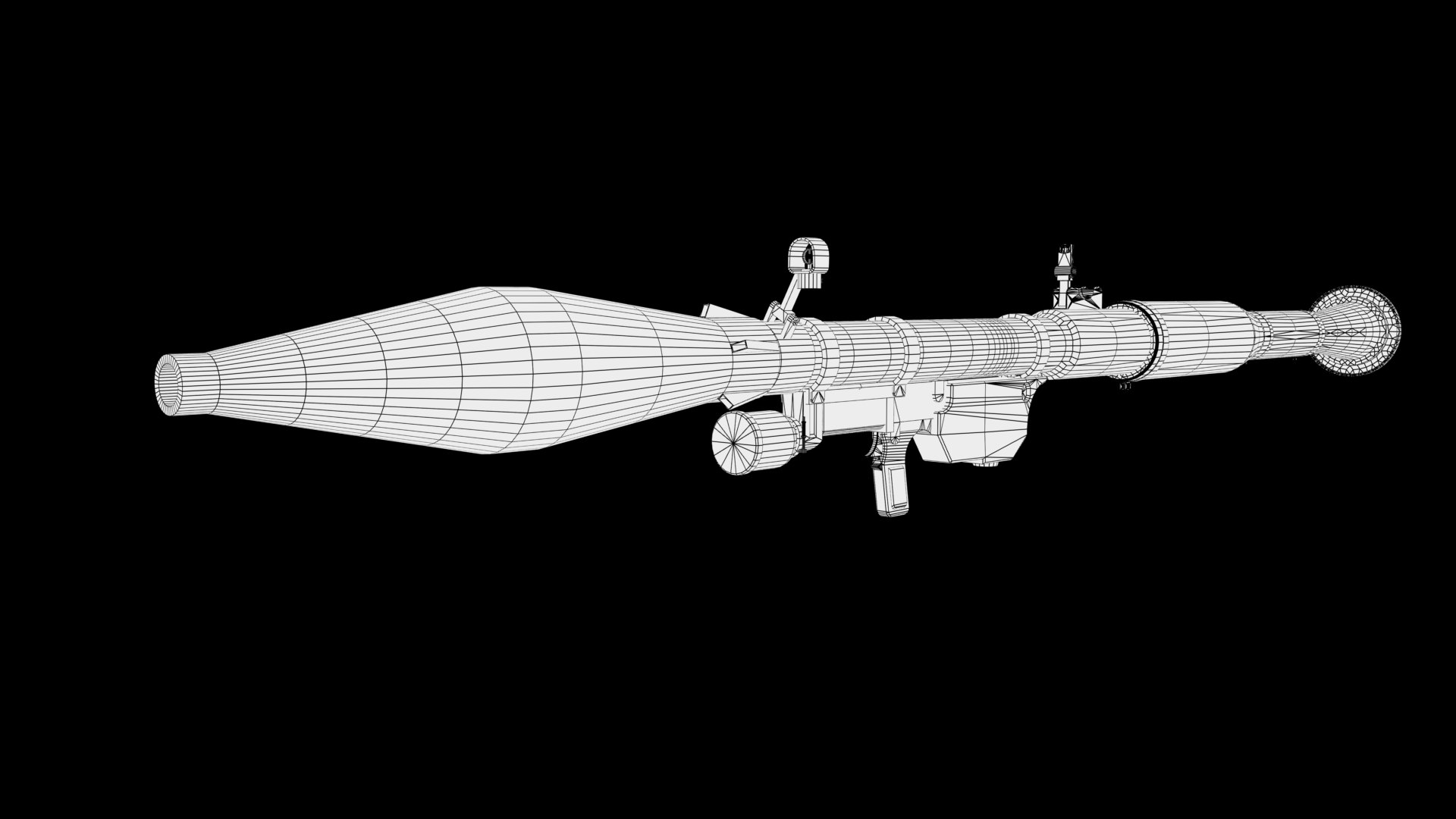 3D Rocket Launcher Model - TurboSquid 2092019