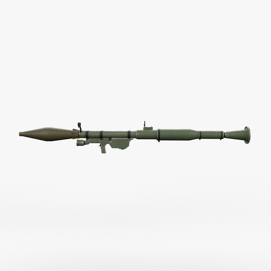 3D rocket launcher model - TurboSquid 2092019