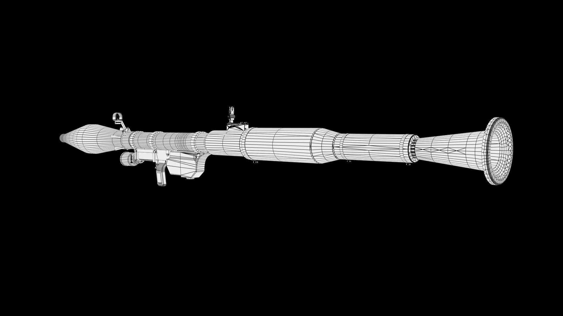 3D Rocket Launcher Model - TurboSquid 2092019
