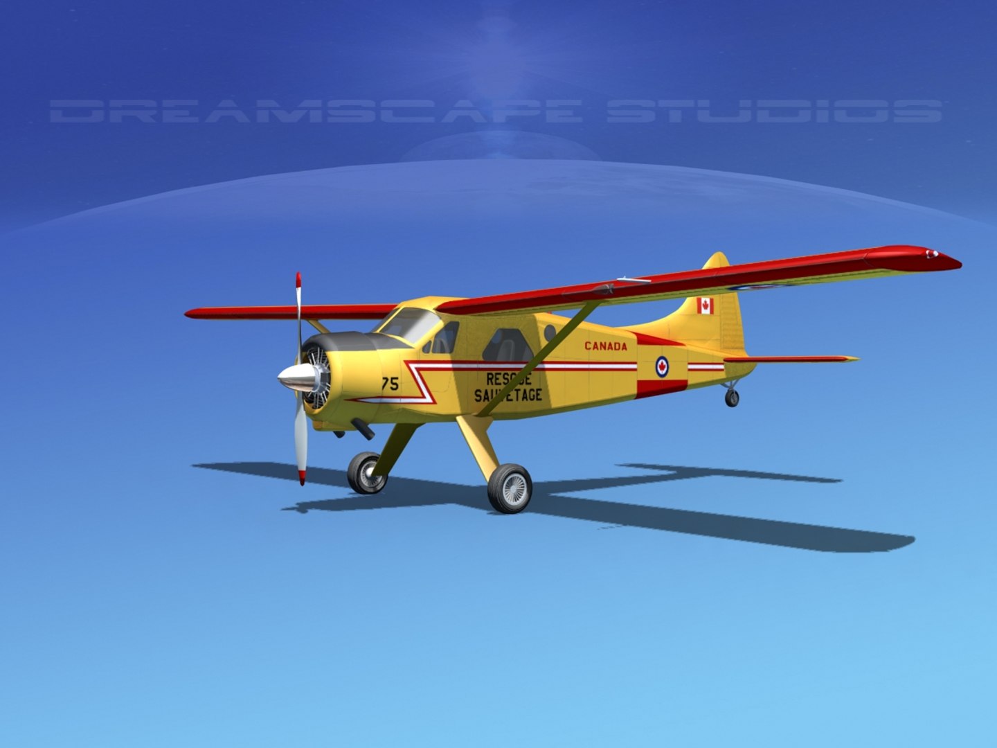 Dehavilland Beaver 3d Lwo