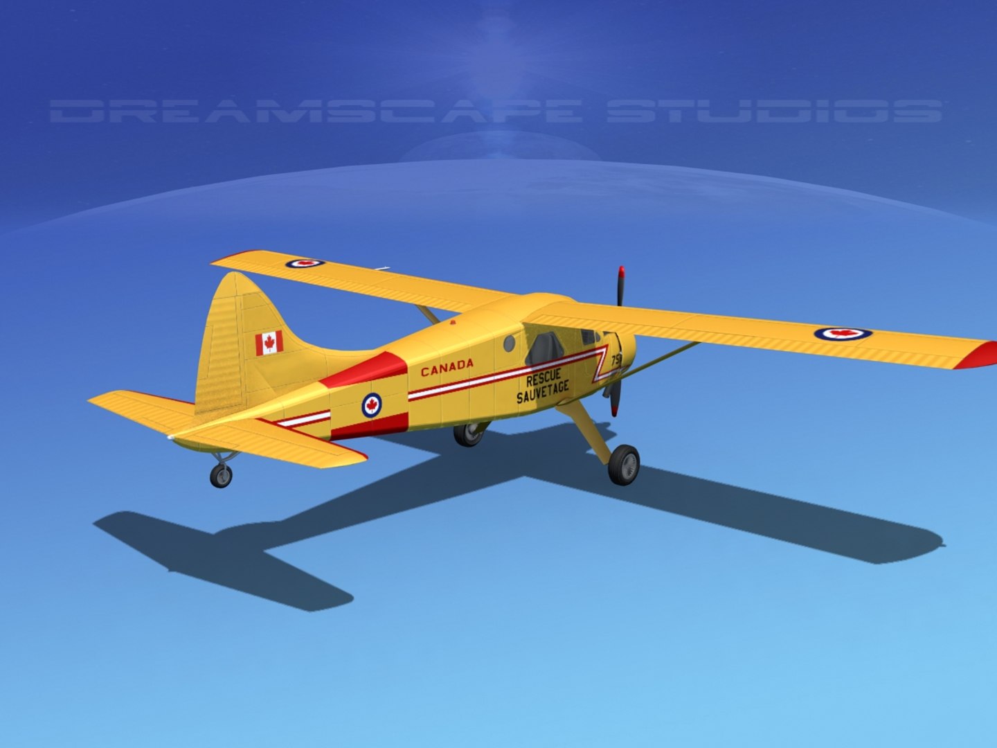 Dehavilland Beaver 3d Lwo
