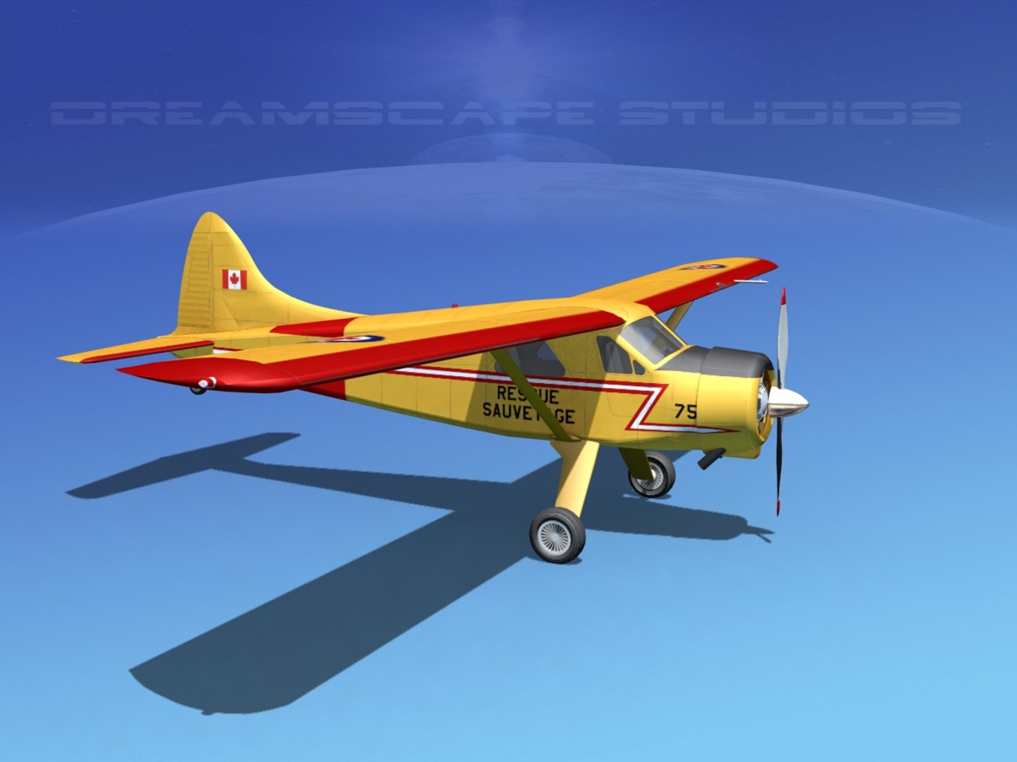 Dehavilland Beaver 3d Lwo
