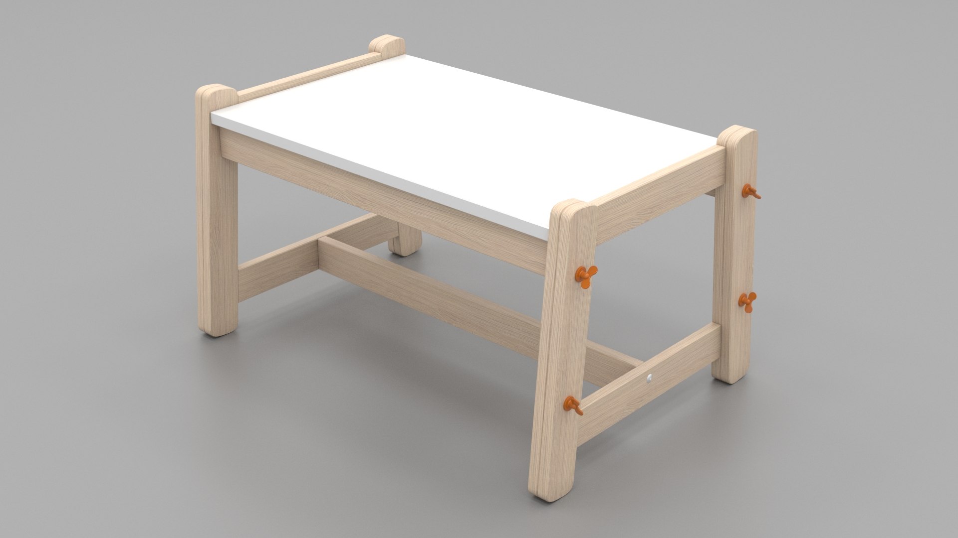 3D Ikea Flisat Children Bench - TurboSquid 1478871