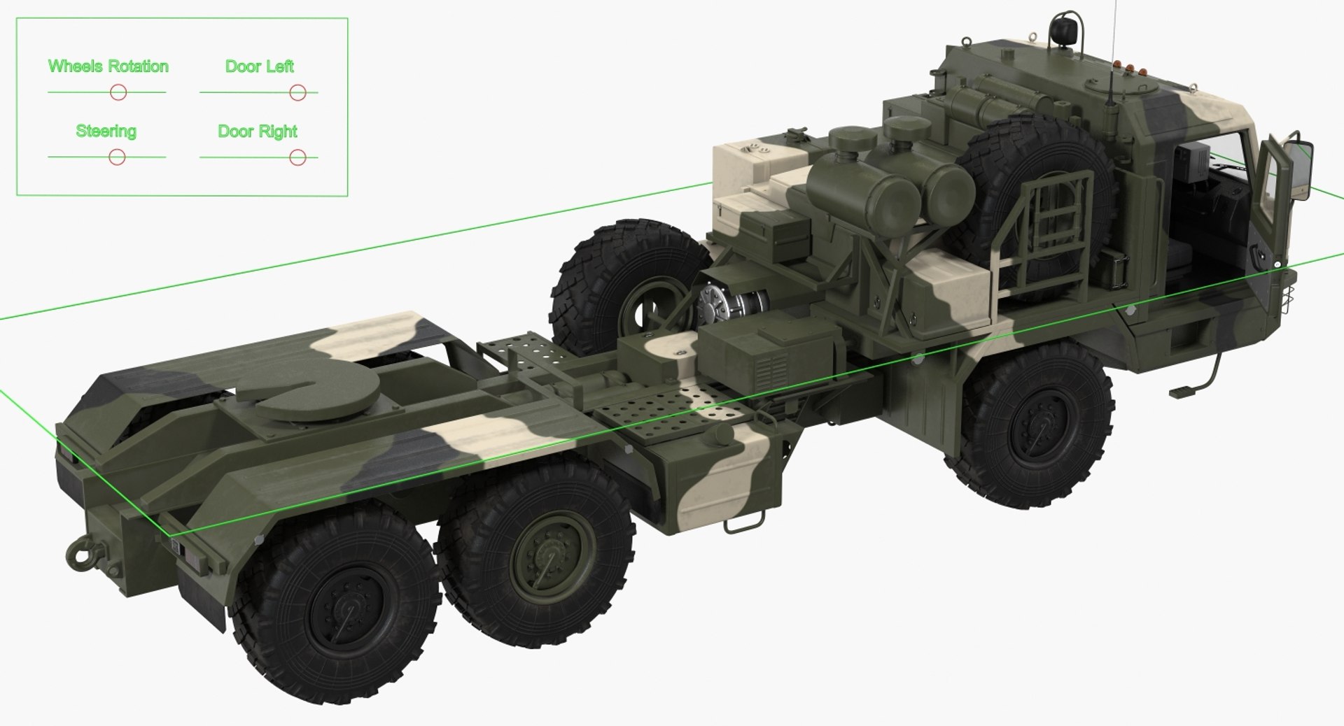 3D Military Truck Baz 64022 - TurboSquid 1237707